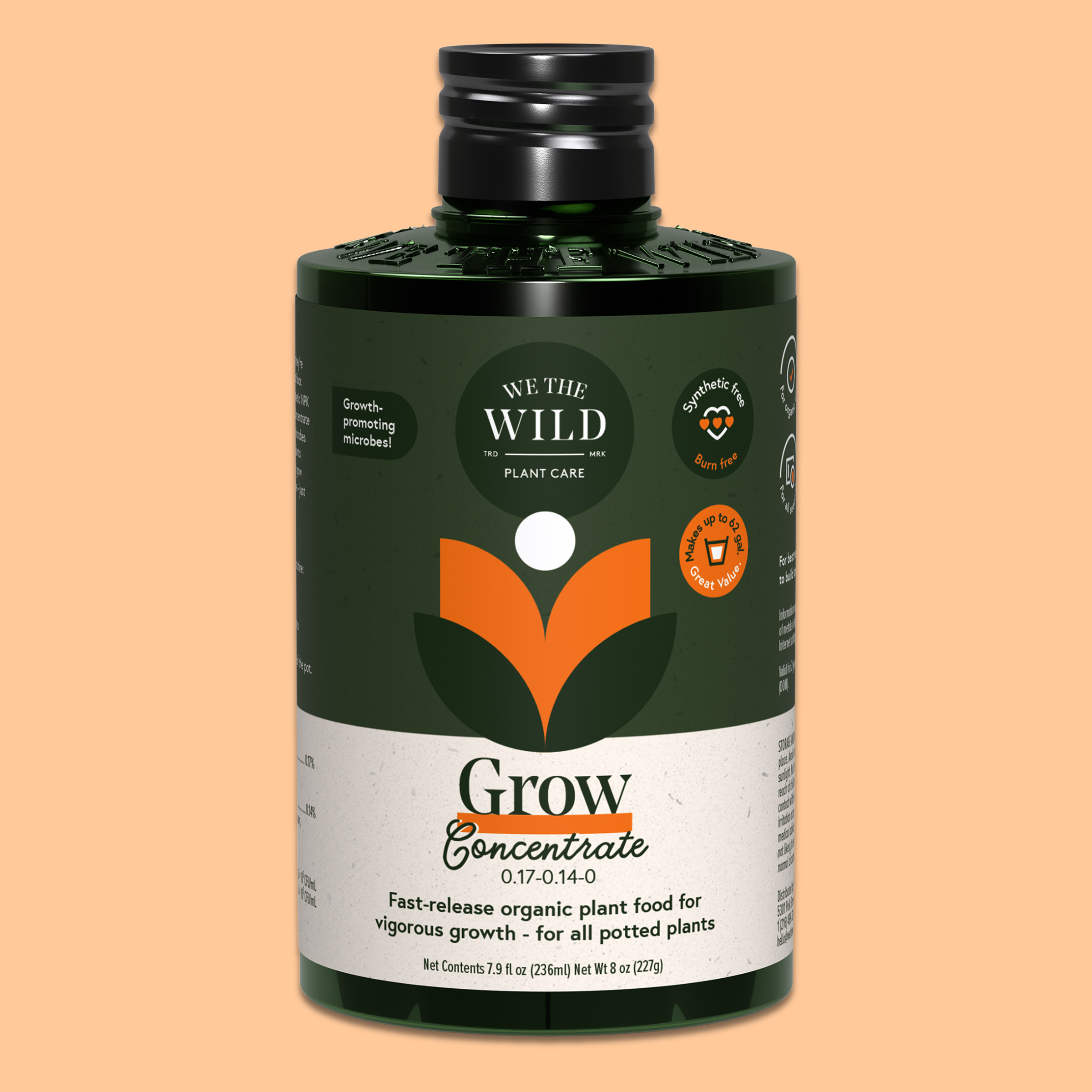 Grow Organic Plant Food Concentrate 8 oz – The Plant Room